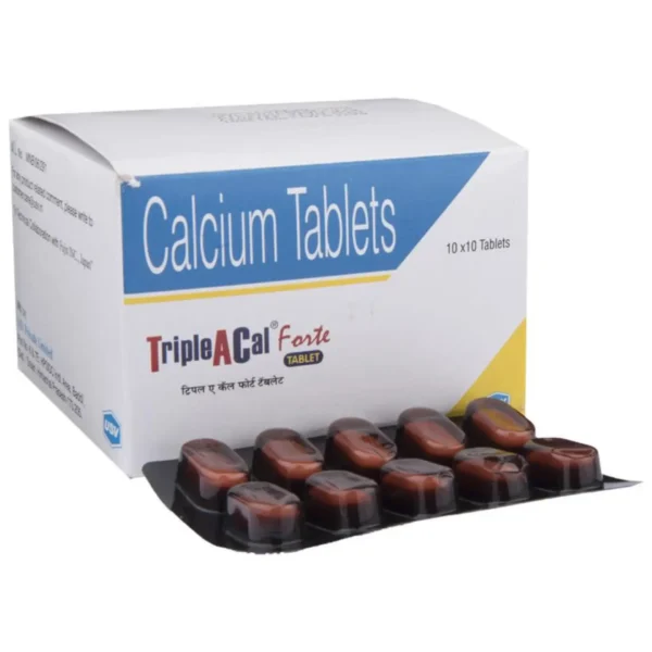 TRIPLE A CAL FORTE (Calcium (300mg)) - Nirman Bio Pharma