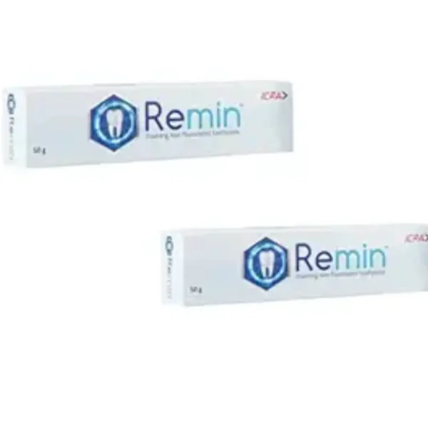 REMIN TOOTHPASTE (Calcium sodium phosphosilicate 5%) - Nirman Bio Pharma