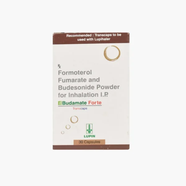 BUDAMATE FORTE TRANSS (Formoterol (12mcg) + Budesonide (400mcg ...