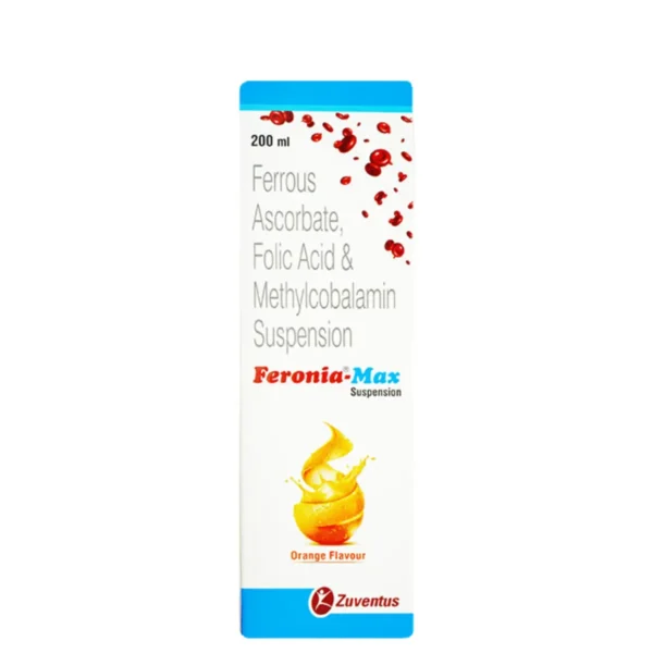 FERONIA MAX (Folic acid Methylcobalamin suspension) - Nirman Bio Pharma
