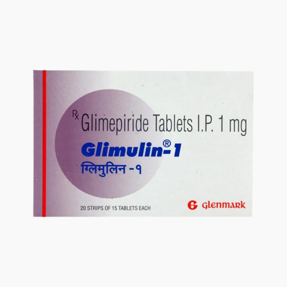 GLIMULIN 1MG (Glimepiride (1mg)) - Nirman Bio Pharma