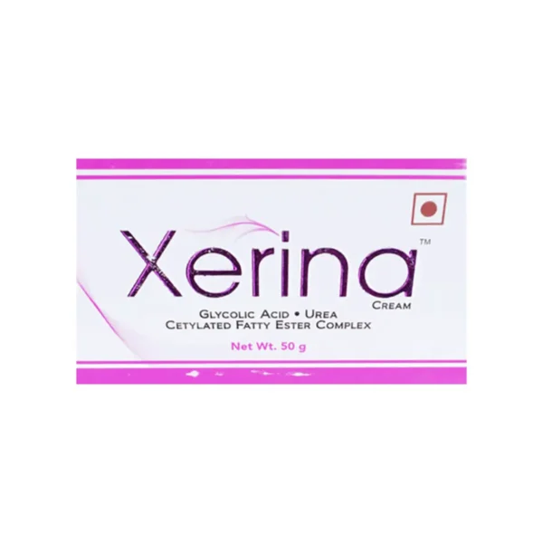 XERINA (Purified Water, Glycoic Acid, Urea, Cetylated Fatty Ester ...